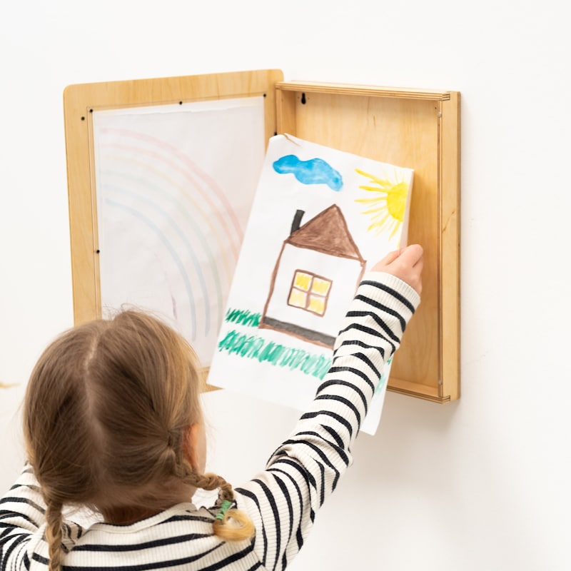 Kids Art Display Gallery Of - Etsy