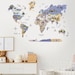 Large Wall Map, Educational World Map for Kids, Interactive Map of the ...