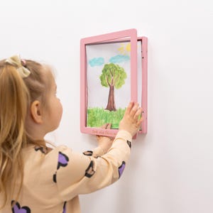 Changeable Art Frames, Kids Artwork Frame, Art Display Frame, Baby ...