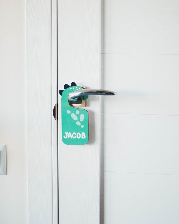 Door Hanger Dragon Theme Nursery Decor Baby Boy Gift | Etsy