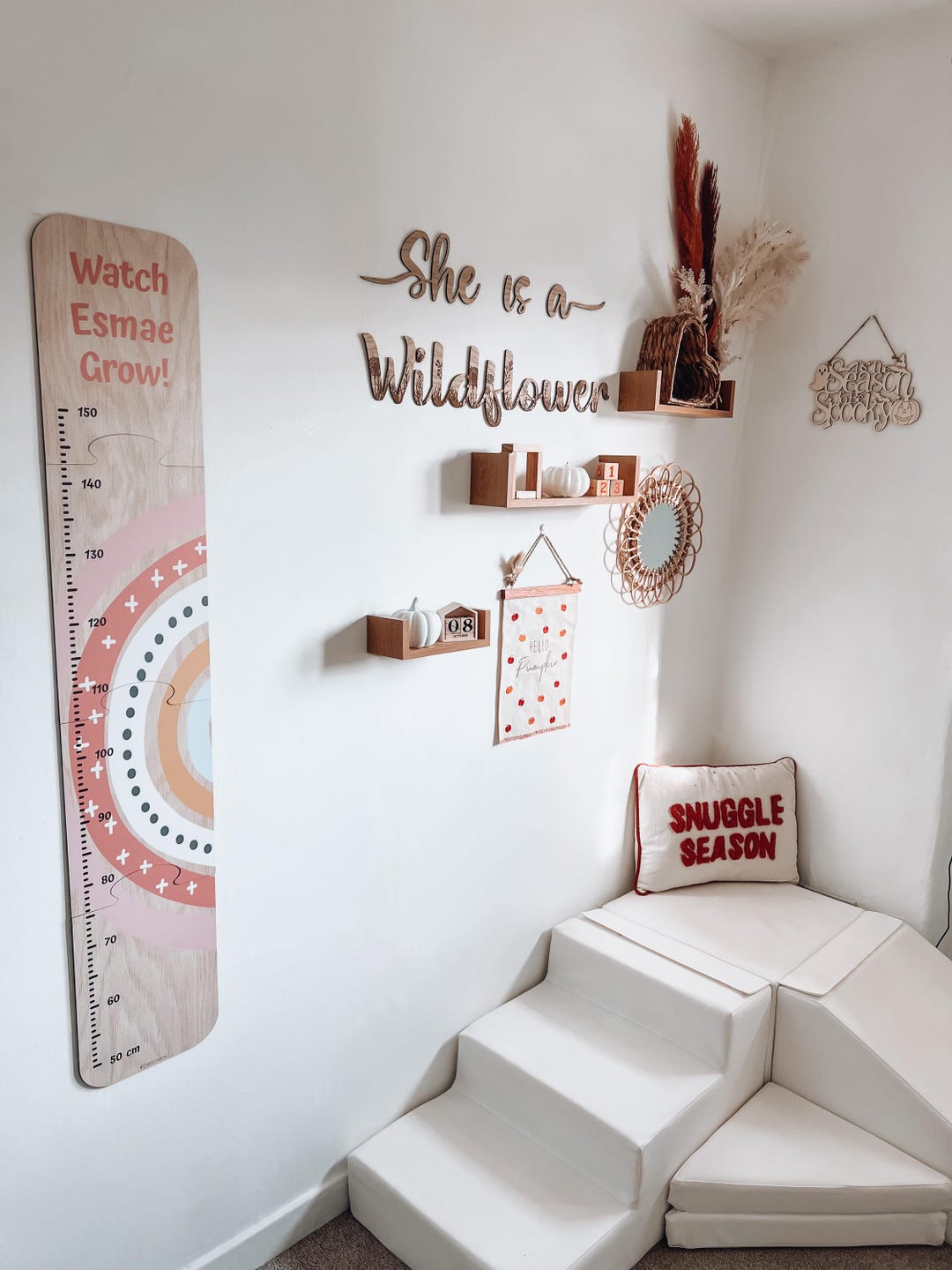 Baby Height Tracker, Gift for Baby Girl, Kids Growth Chart, First ...