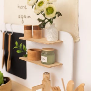 Pretend Play Kitchen, Wooden Kitchen for Kids, Birthday Gift for Girl ...