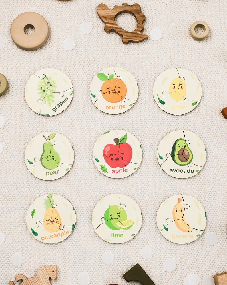 Learning Games Toddler Game Montessori Matching Game Flash - Etsy