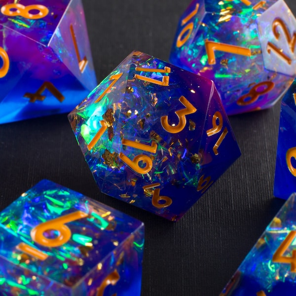 Clear Dice Set - Etsy