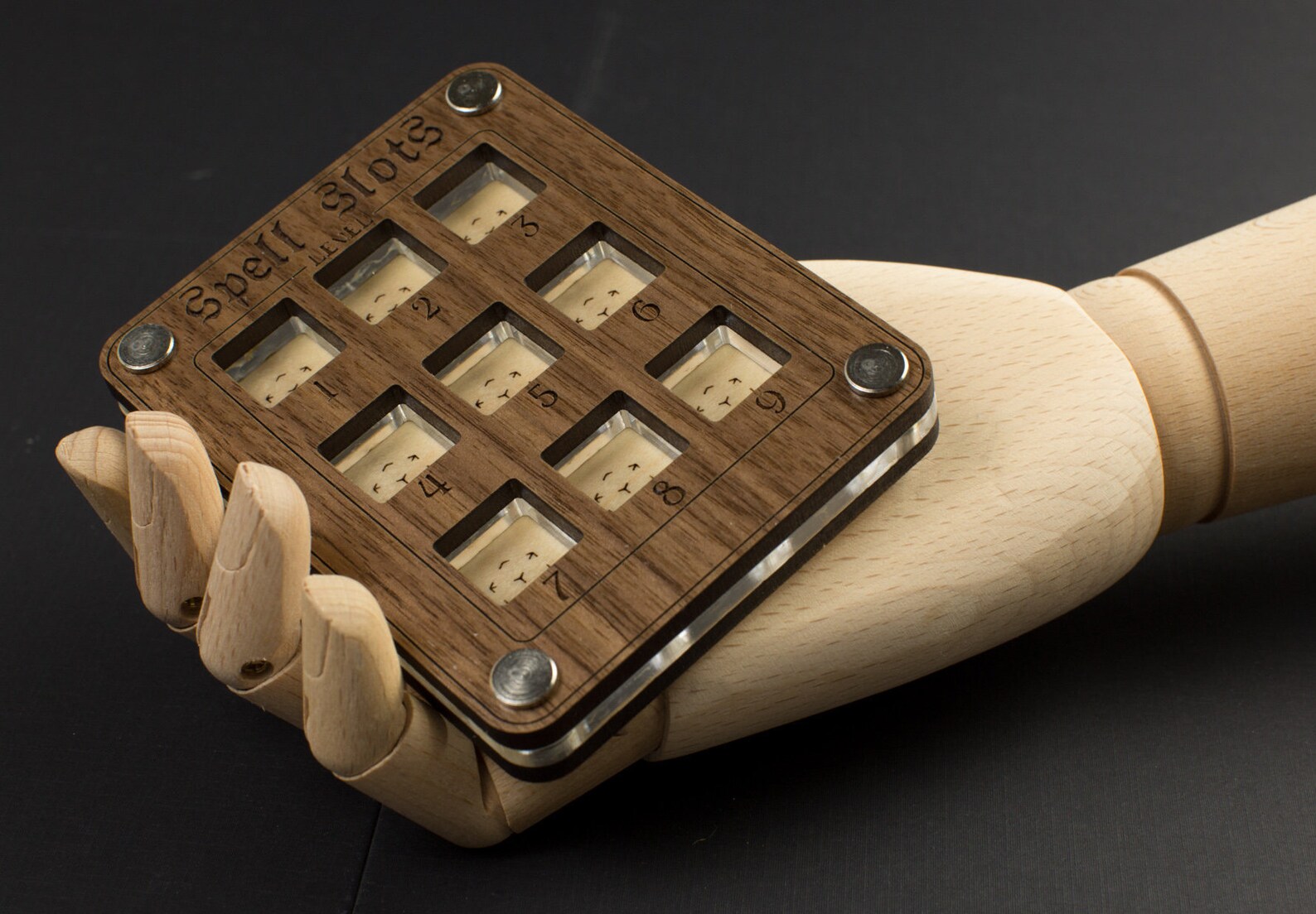 D&D Spell Slot Tracker Dungeons and Dragons Spell Counter - Etsy