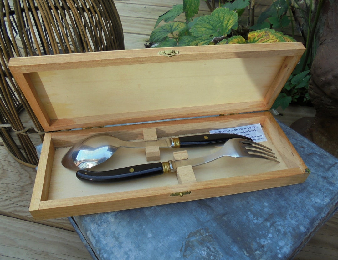 Two Silver-plated Metal Cutlery Sets in a Presentation Box. - Etsy