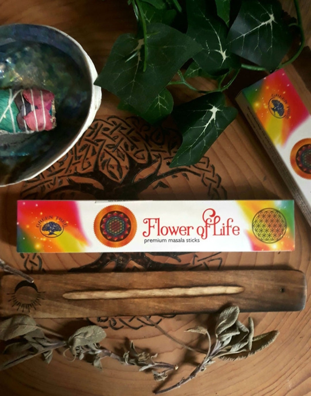 Flower of Life Incense - Flower of Life - Fumigation - Energy Cleansing ...