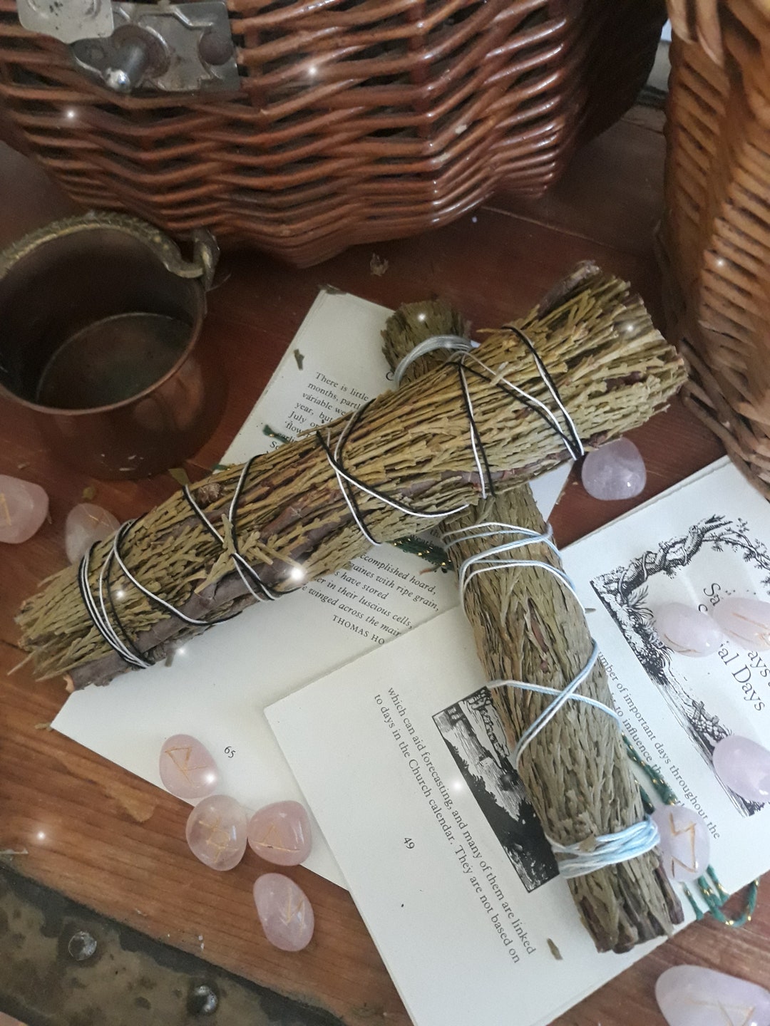 Smudging Stick - Cedar - Purification and Healing - Etsy