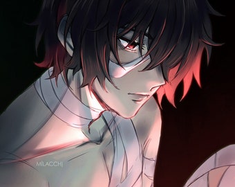 Dazai's Hand...again 10x7 Print dazai Osamu BSD - Etsy