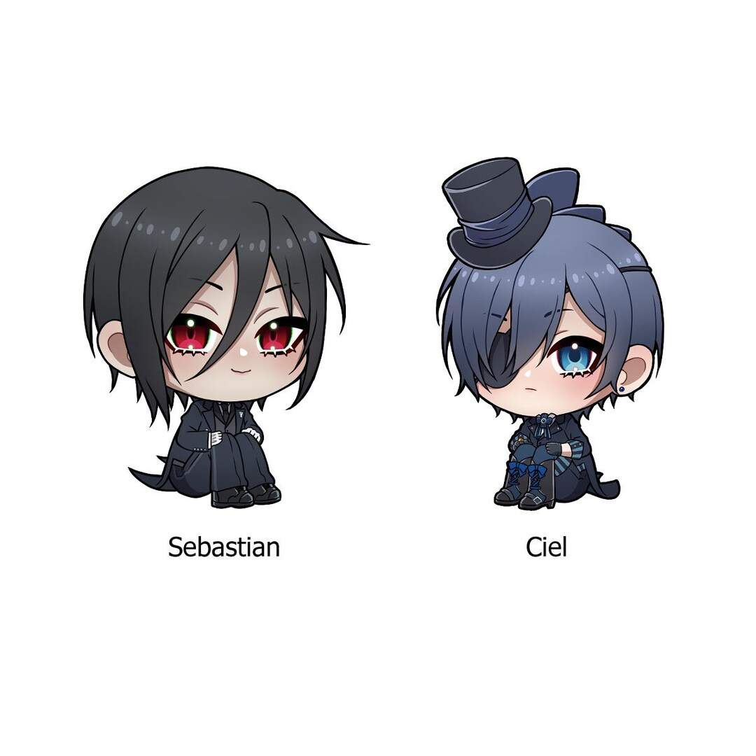Chibi Black Butler Sticker - Etsy