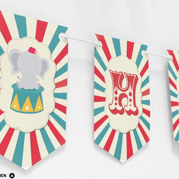 Circus Banner - Etsy
