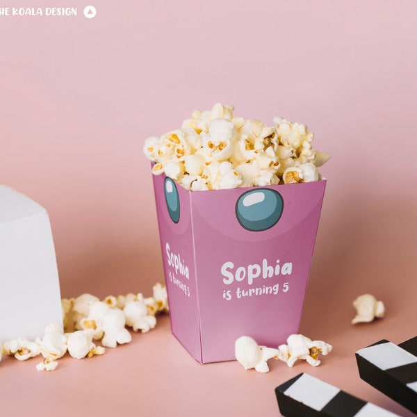 Popcorn Color Boxes - Etsy