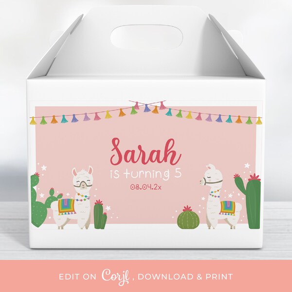 Party Favor Box - Etsy