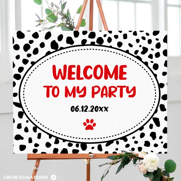 Dalmation Birthday Party - Etsy