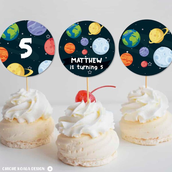 Solar System Labels Svg - Etsy
