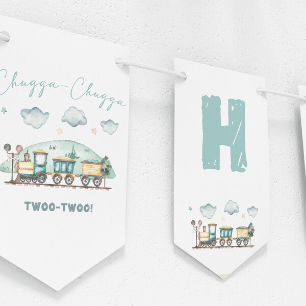 Train Banner - Etsy