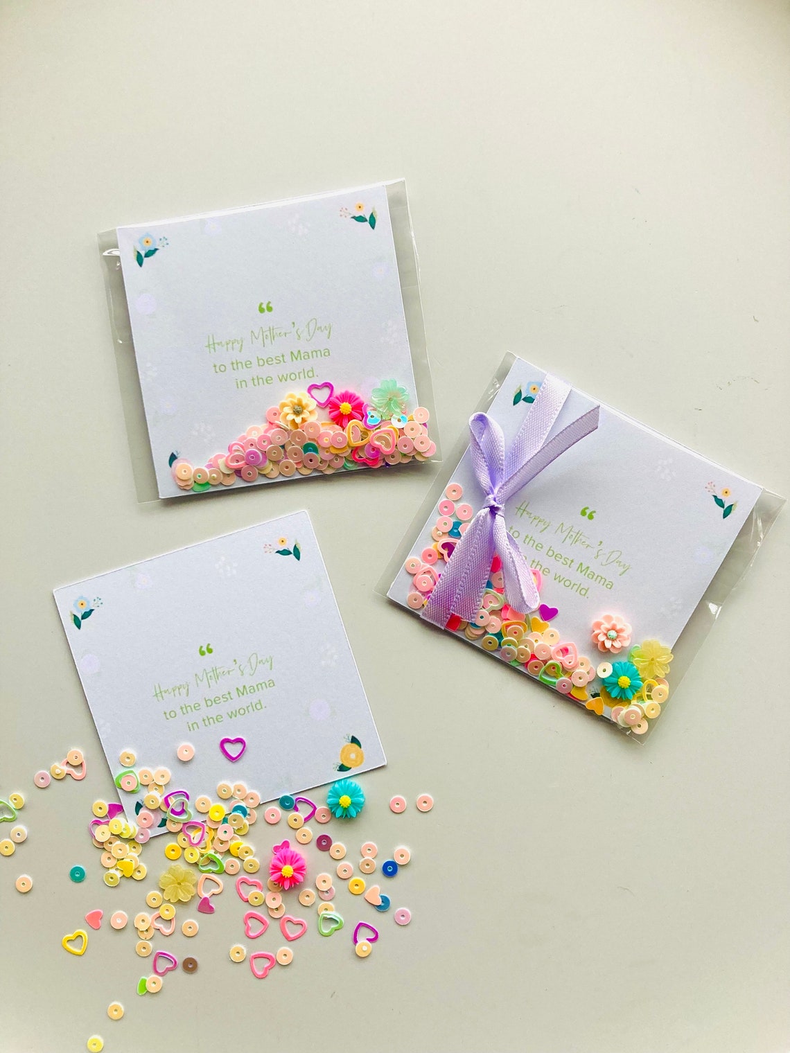 Confetti Card, Mother’s Day Card, Fun Card, Greeting Card, Confetti ...