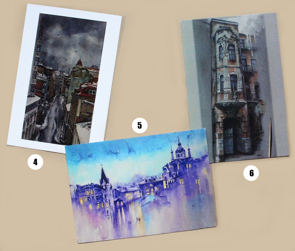 Ukraine Postcards Ukraine Postcrossing Postcard Print Kyiv - Etsy