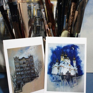 Ukraine Postcards Ukraine Postcrossing Postcard Print Kyiv Ukraine Cute ...