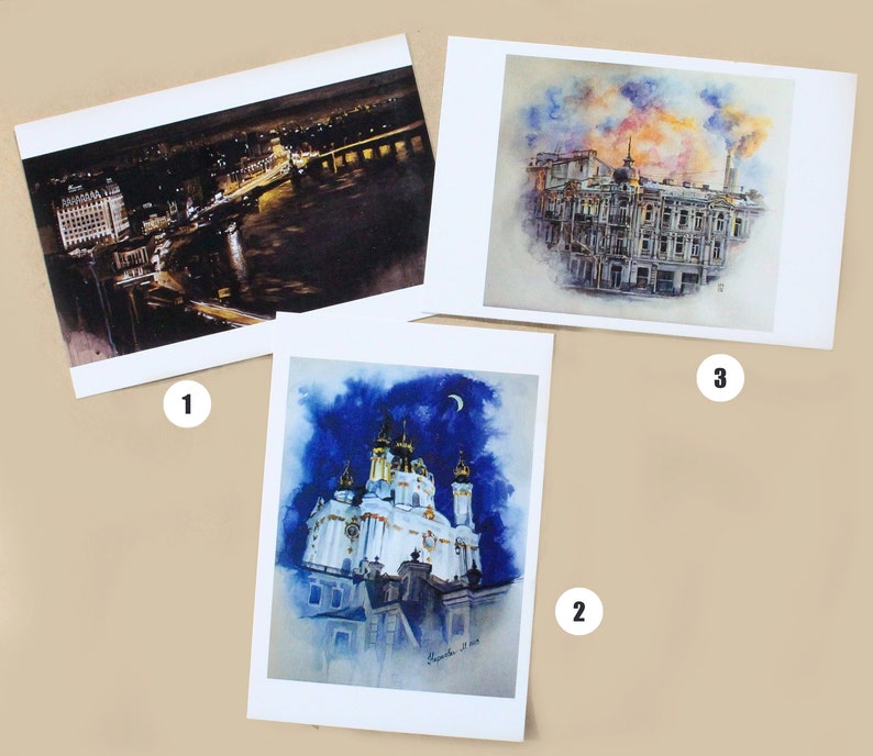 Ukraine Postcards Ukraine Postcrossing Postcard Print Kyiv - Etsy