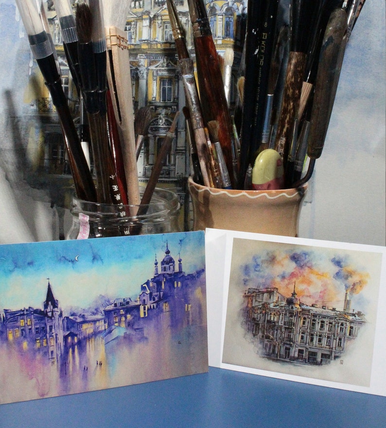 Ukraine Postcards Ukraine Postcrossing Postcard Print Kyiv - Etsy