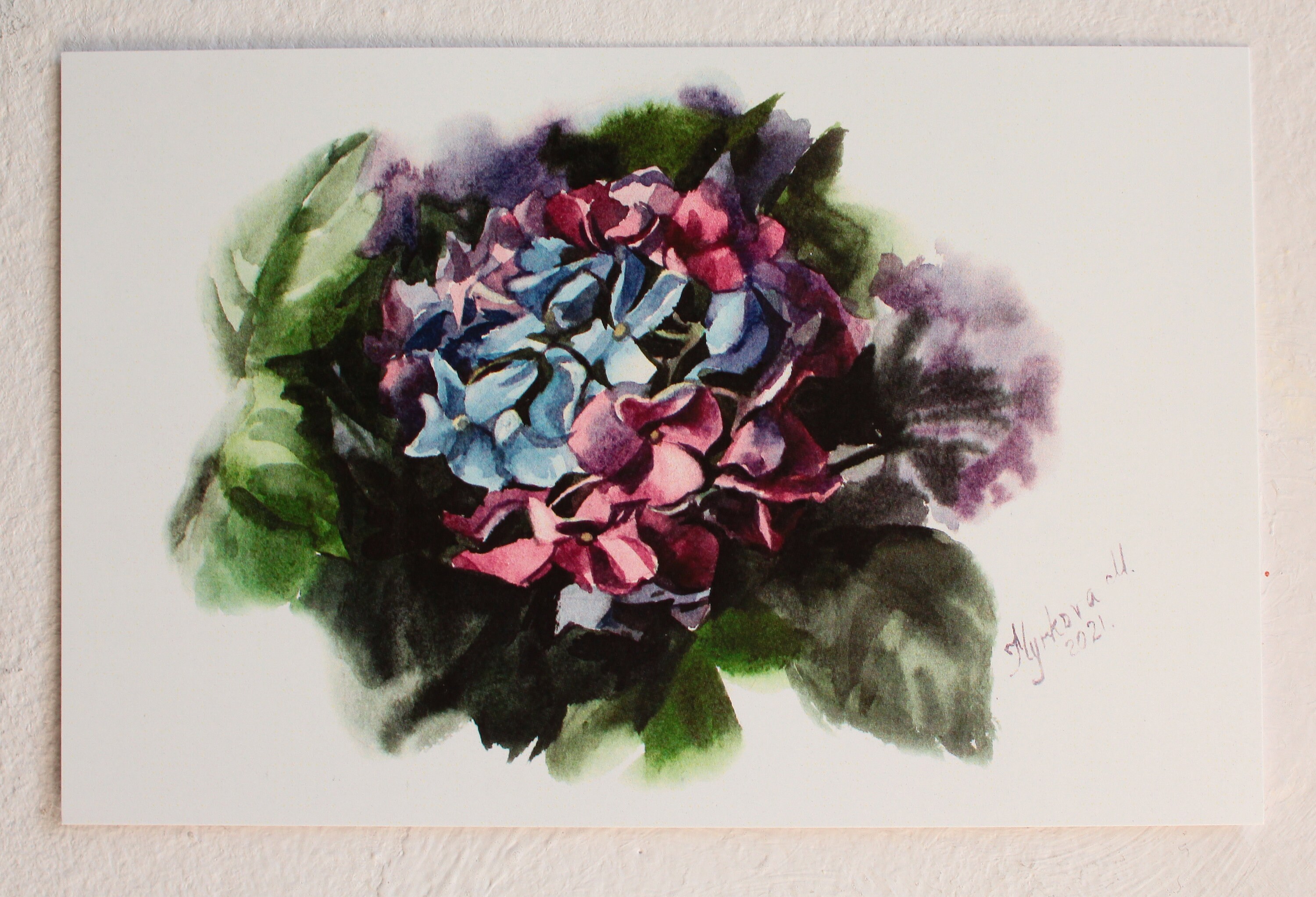 Postales de flores Postal floral Juego de tarjetas botánicas - Etsy España