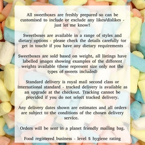 All Green Sweets Letterbox Sweetbox Pick and Mix Sweets Candy Mix Gift ...