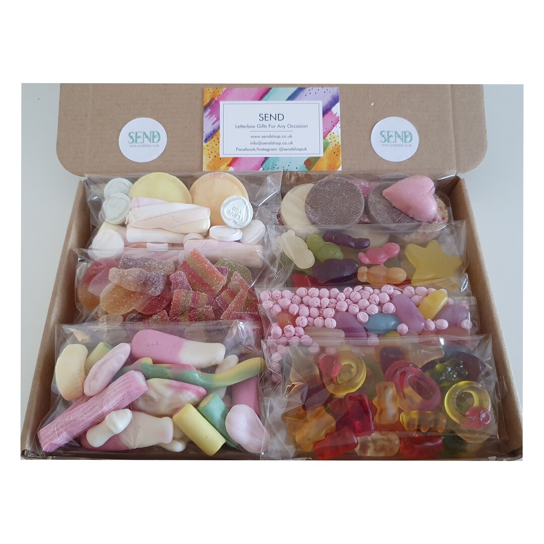 Pick and Mix Sweetbox Letterbox Sweets Pick and Mix Gift Sweet Box ...