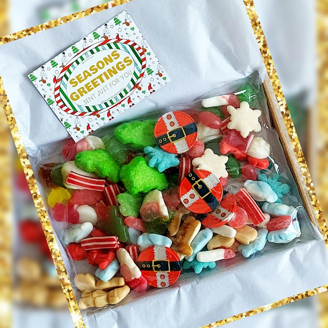 Pick and Mix Christmas Selection Box Mixed Sweets Christmas Sweets ...