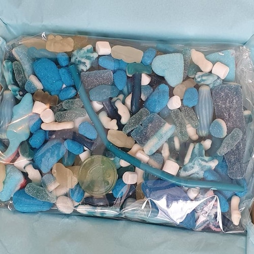 Blue Raspberry Sweet Mix Pouch Sweets Snacks Pick N Mix - Etsy UK