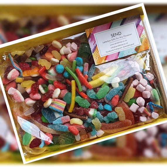 Mixed Halal Sweets Pick and Mix Letterbox Sweet Gift Pick and Mix Sweet Box Etsy