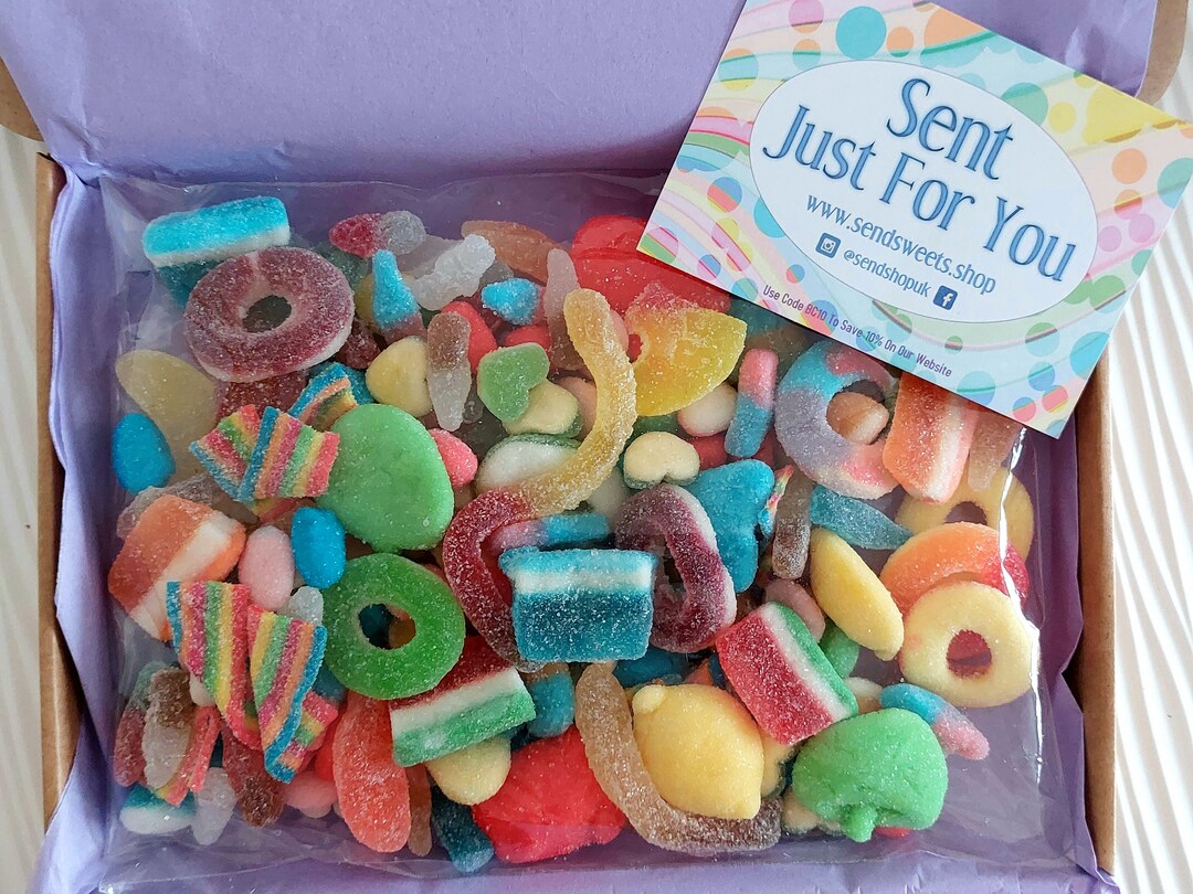Fizzy Pick and Mix Sweets Sweet Box Letterbox Sweets Pick and Mix ...
