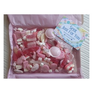 Pink Mix Pick and Mix Sweetbox Letterbox Sweetbox Pick and Mix Sweets ...