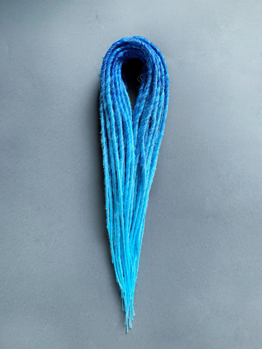 Synthetic Dreads Set, Deep Blue Sea De Synth Dreads Extensions, Blue ...