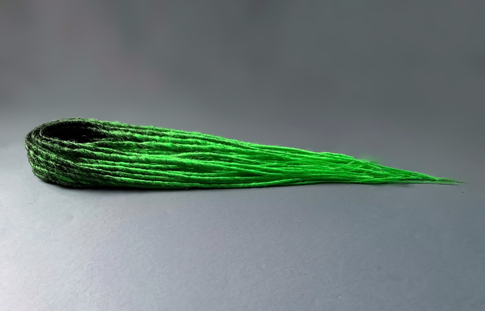 Double Ended Synthetic Dreadlocks Black to Neon Green | Etsy