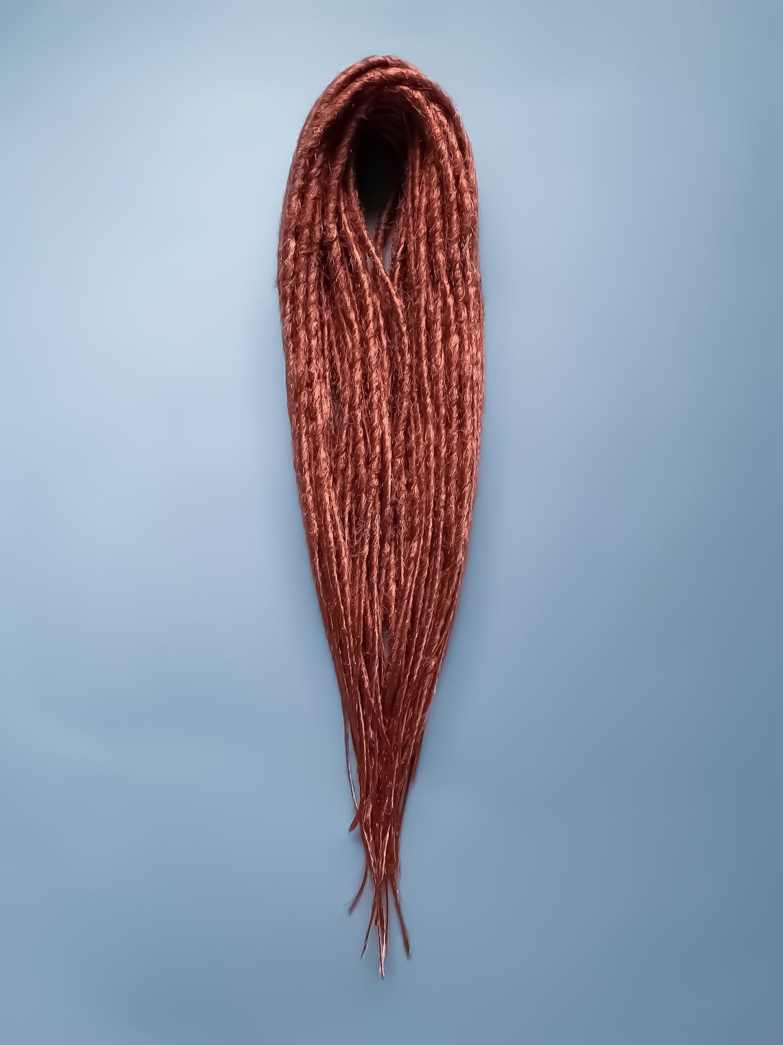 Brown dreads synthetic dreads single ended dreads | Etsy