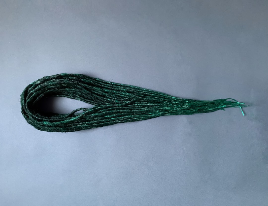 Green Dreads , Synth Dreads, Single Ended Dreads Extensions Forest ...
