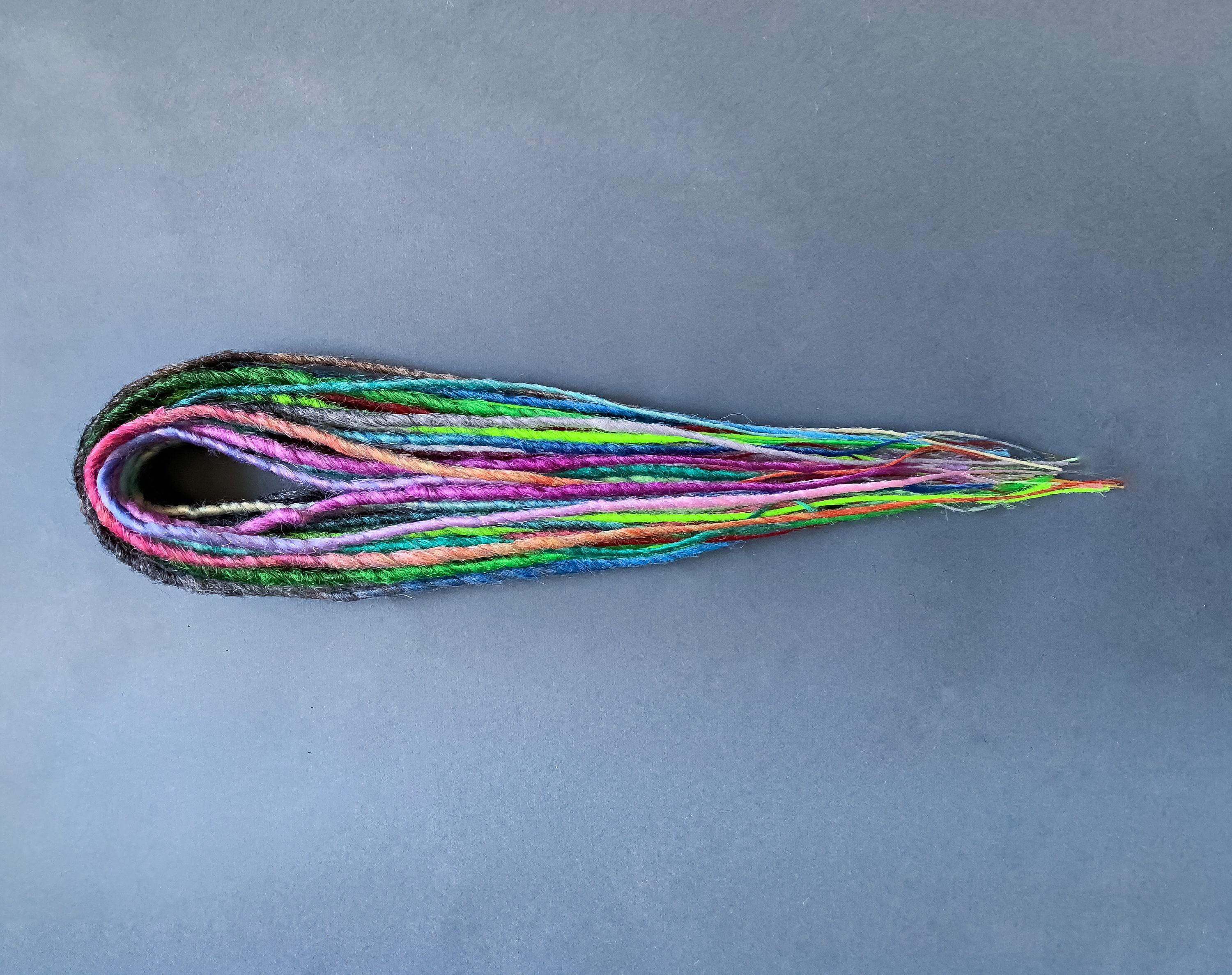 Multi Colored Dreads Mix of Synthetic Dreadlocks Extensions | Etsy