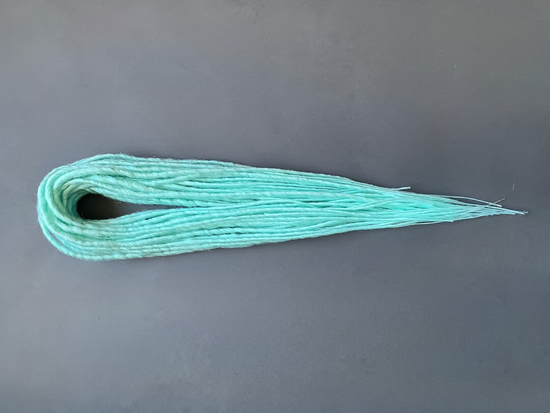 Synthetic Dreads Turquoise Long Dreadlocks Custom Color - Etsy