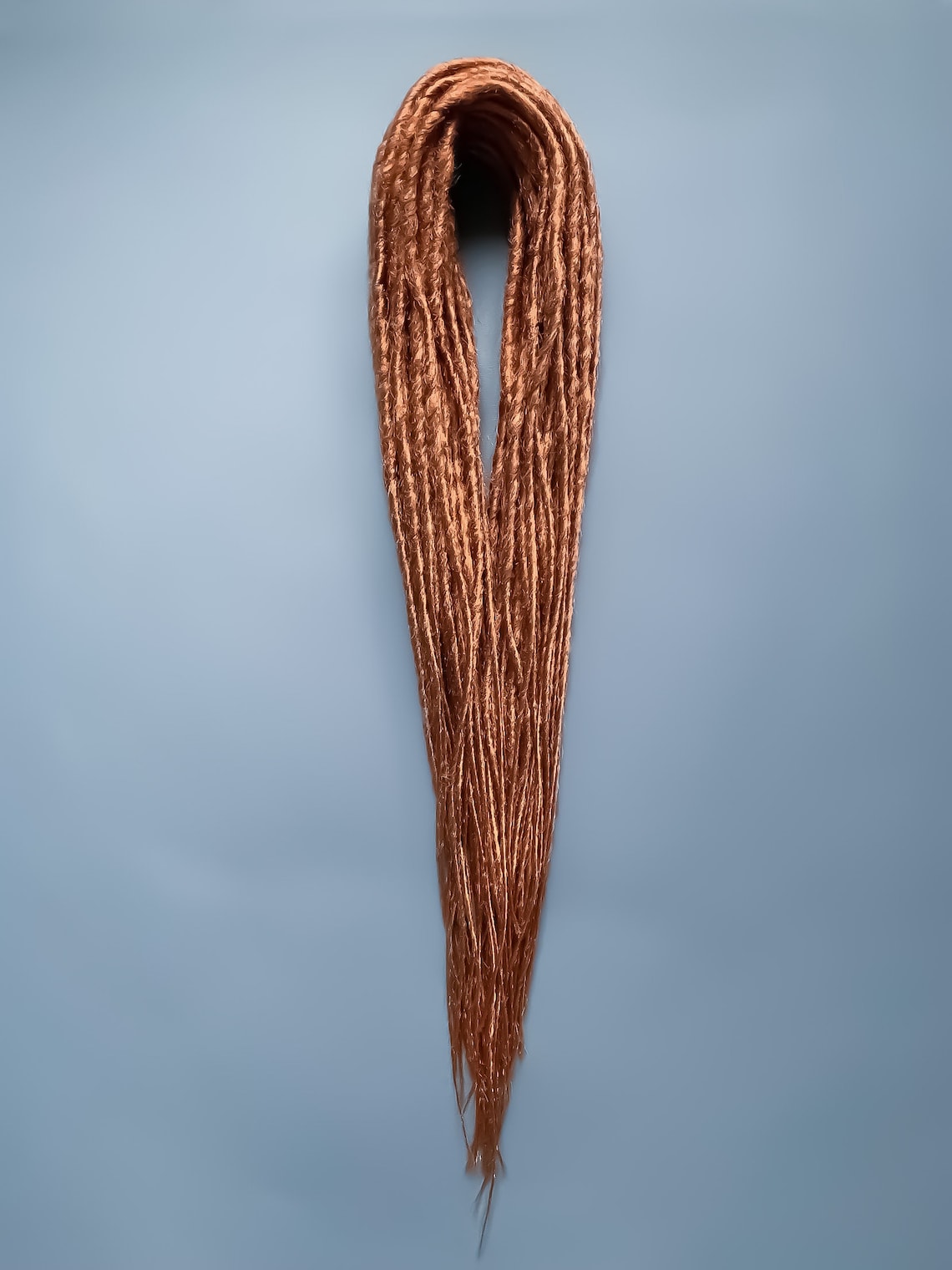 Brown dreads synthetic dreads single ended dreads | Etsy