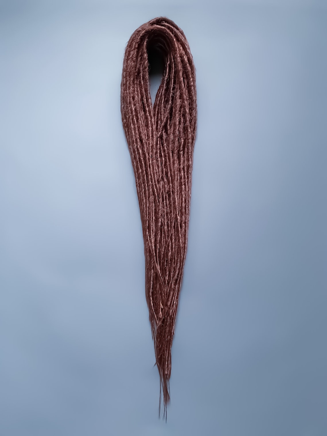 Brown dreads synthetic dreads single ended dreads | Etsy