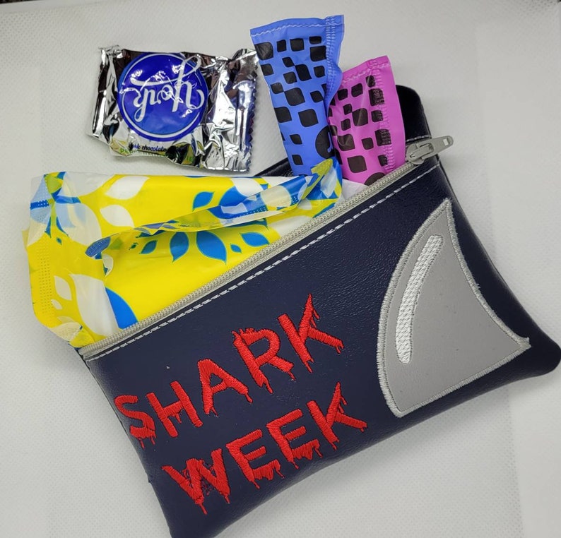 Shark Week Period Bag - Etsy