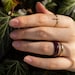 Amaranth Wood Ring Beautiful Purple Ring Handmade Happy - Etsy