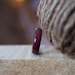Amaranth Wood Ring Beautiful Purple Ring Handmade Happy - Etsy
