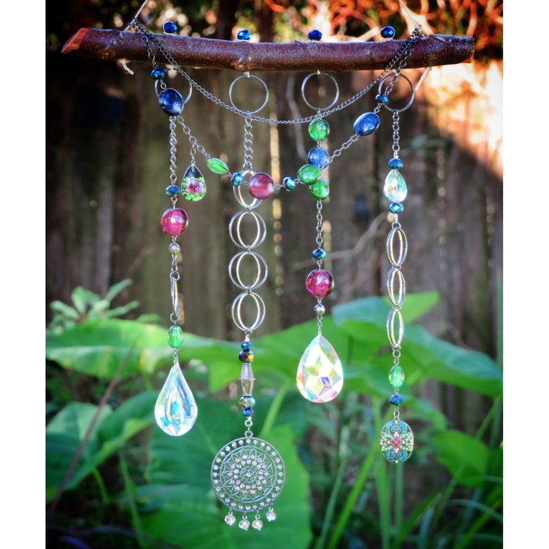 Boho Suncatcher - Etsy