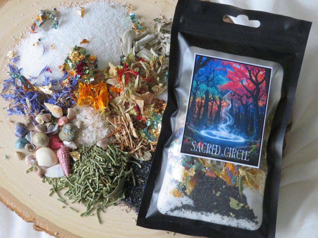 Sacred Circle Casting Powder / Ritual Powder / Charm Bag / Intention ...