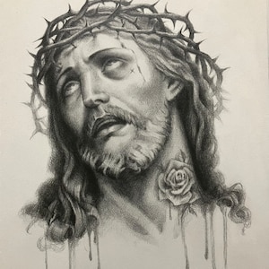 how to draw real jesus