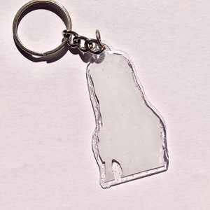 Corpse Bride Emily Keychain, Halloween Keychain, Handmade Epoxy Resin ...