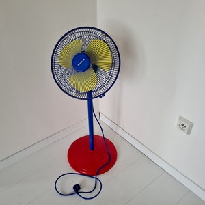 Vintage MEMPHIS Milano Style Floor Standing Fan With 3 Speed by ...