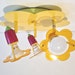 Vintage Y2K Ceiling Lamp Flowers. Metal/plastic Multi-colored Lamp - Etsy